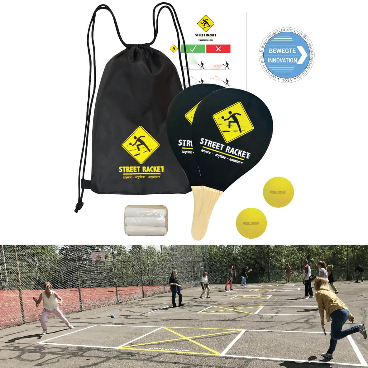 Street Racket set - Ji Sport - Din idrottsleverantör